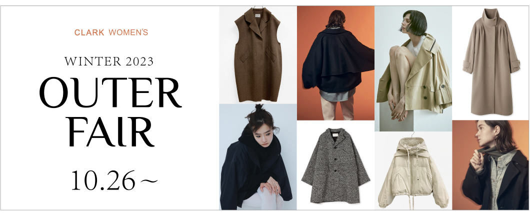 OUTER LADY ONLINE SHOP - CLARK